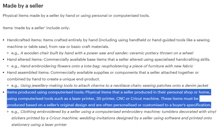 Etsy Tightens TOS on “Hand‑Made” and 3D‑Printed Goods: What It Means ...